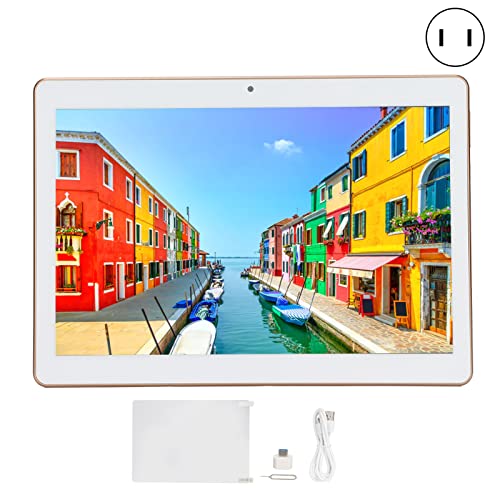 Aoutecen 10.1in HD Tablet, 5 Million PX Rear Camera Gaming Tablet 2 Million PX Front Camera 1280x800 Resolution ROM 64GB for Gaming for Video for Android9.0(#3)