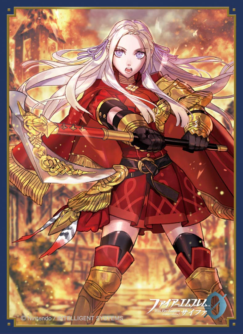 Fire Emblem 0 (Cipher) Edelgard Card Game Character Mat Sleeves Collection No.FE88 Anime Art