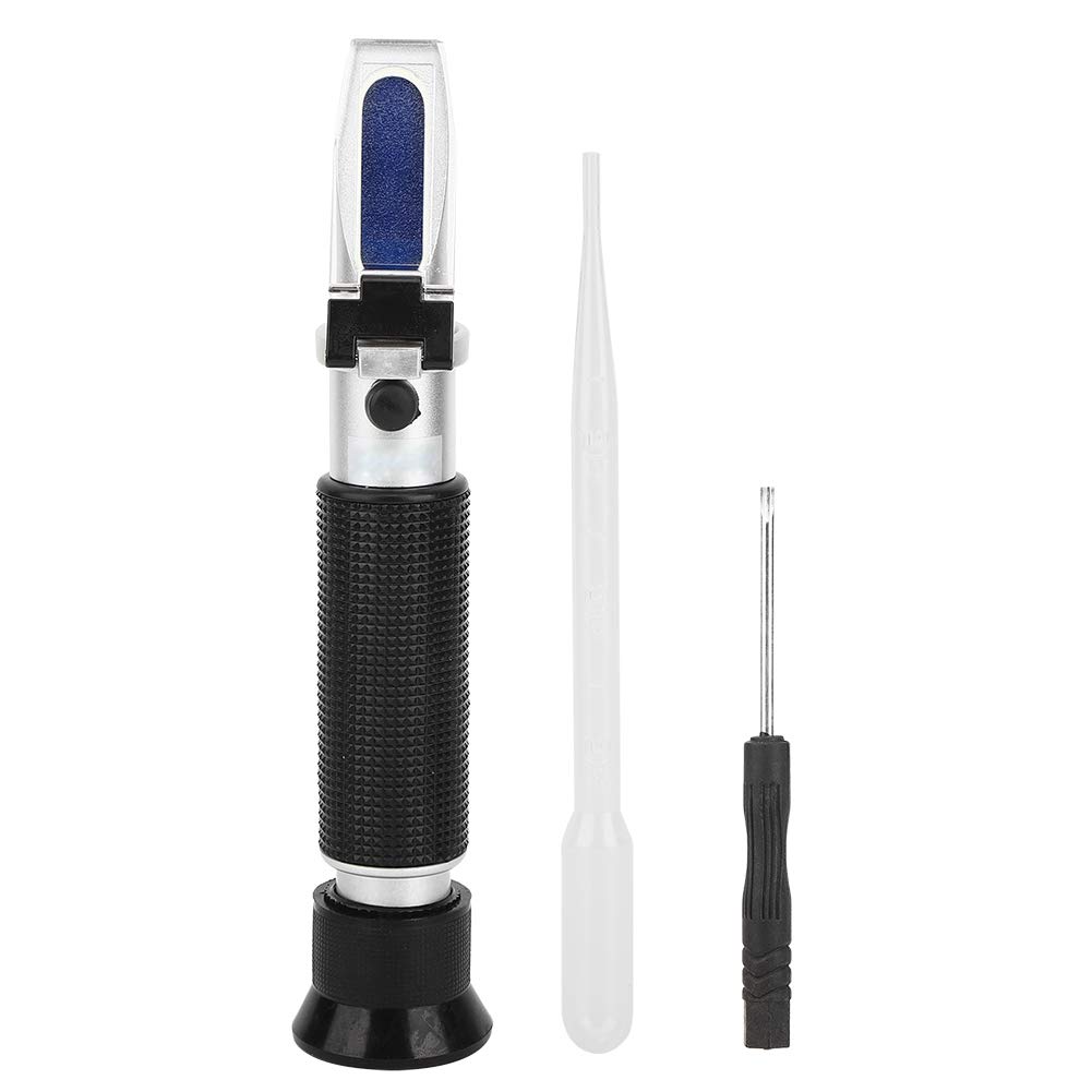 Aoutecen Sugar Test Meter, 0-10% Sugar Test Range 0.1% Measurement Accuracy Brix Tester with Dropper for Home Tool for Industrial Supplies