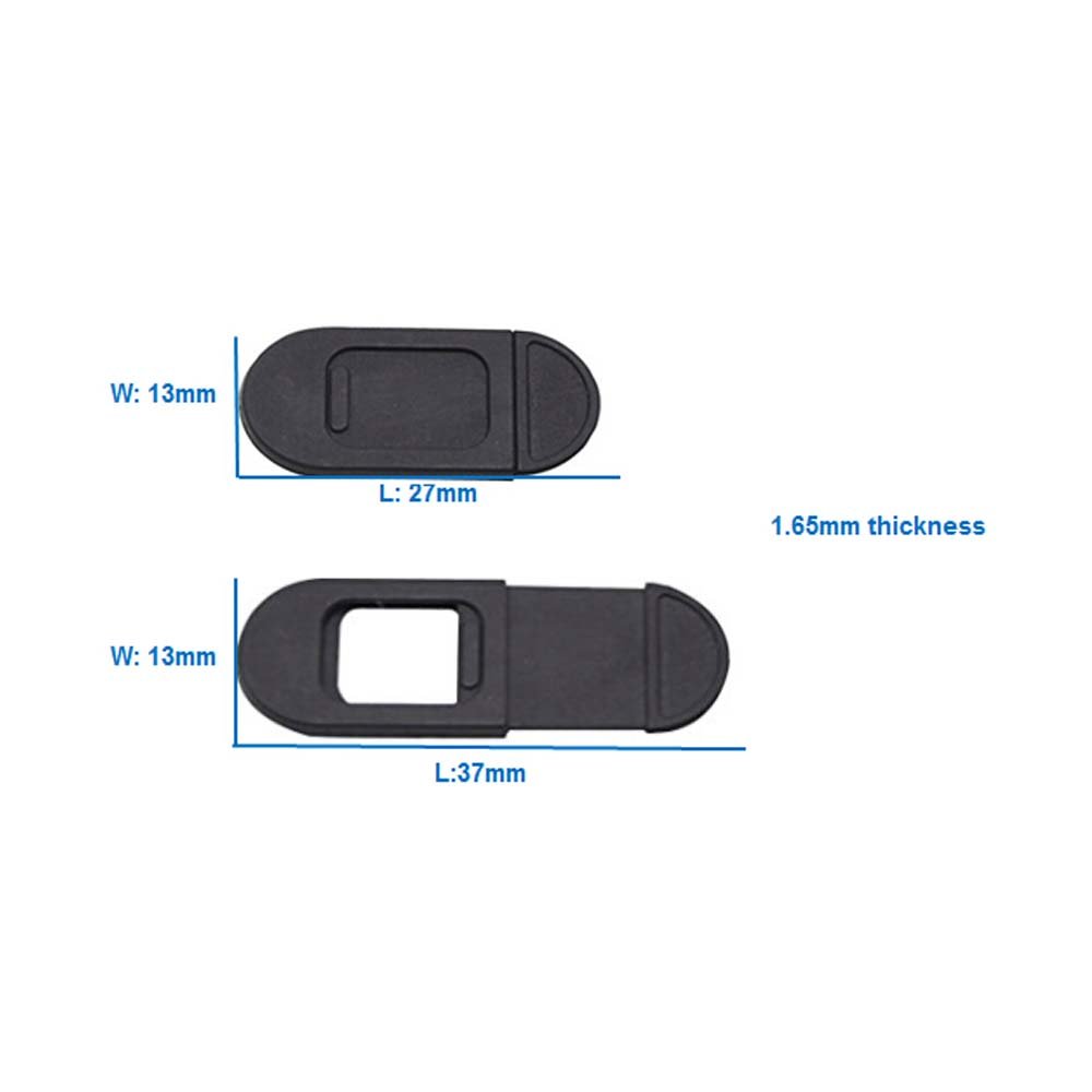 RED SHIELD Webcam Cover, Black Slider Webcam/Phone Camera Cover - [1 Piece] Covers Camera for Privacy and Security!