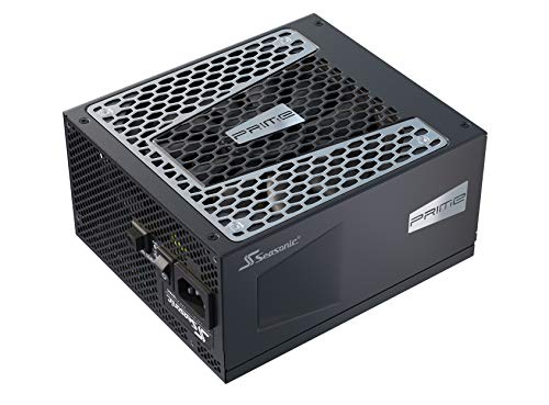 Seasonic PRIME 1000 Titanium SSR-1000TR 1000W 80+ Titanium ATX12V & EPS12V Full Modular 135mm FDB Fan Power On Self Tester 12 Year Warranty Power Supply