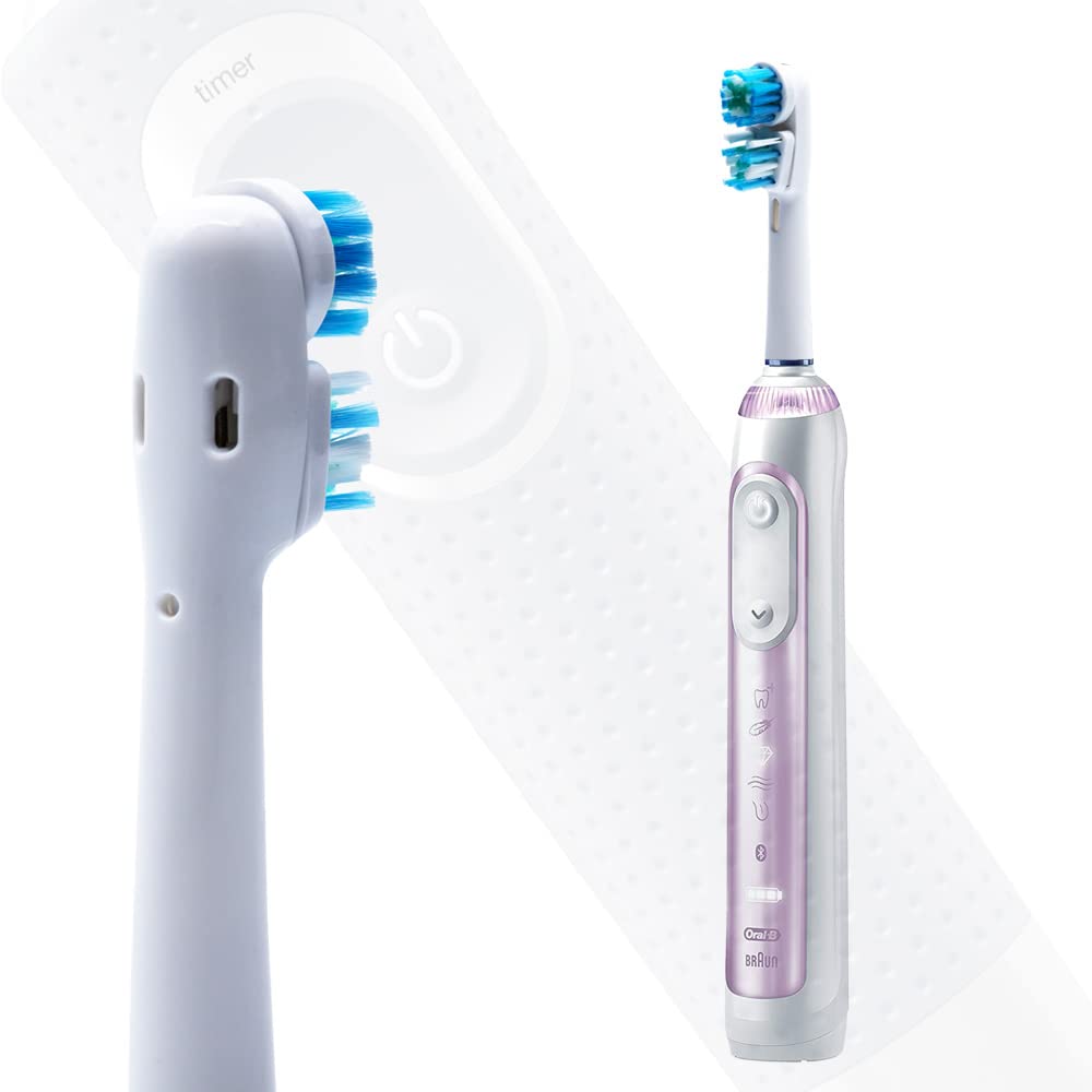 Replacement Brush Heads for Braun Dual Clean Oral-B Electric Toothbrush, Vitality Floss Action, Genius, Smart Series Pro, Triumph, Advance Power & Kids Toothbrush - 8 Pack