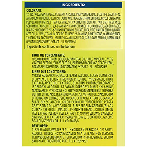 Garnier Nutrisse Ultra Color Nourishing Hair Color Creme, DN1 Light Cool Denim (Packaging May Vary), 1 Count