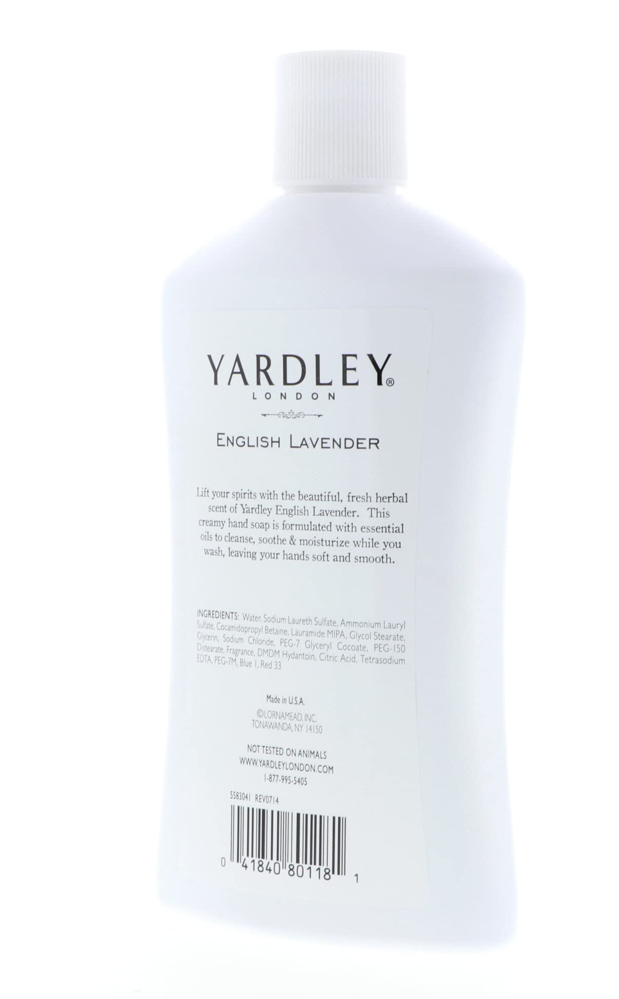 Yardley London Liquid Hand Soap - English Lavender - 16 oz - (Pack of 4)