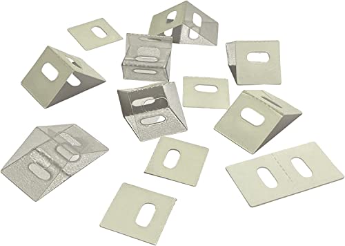 Amazing Drapery Hardware Clear Vertical Blind Repair Tabs, Pre Cut, for All Vertical Vanes or Slats, 10 Pack