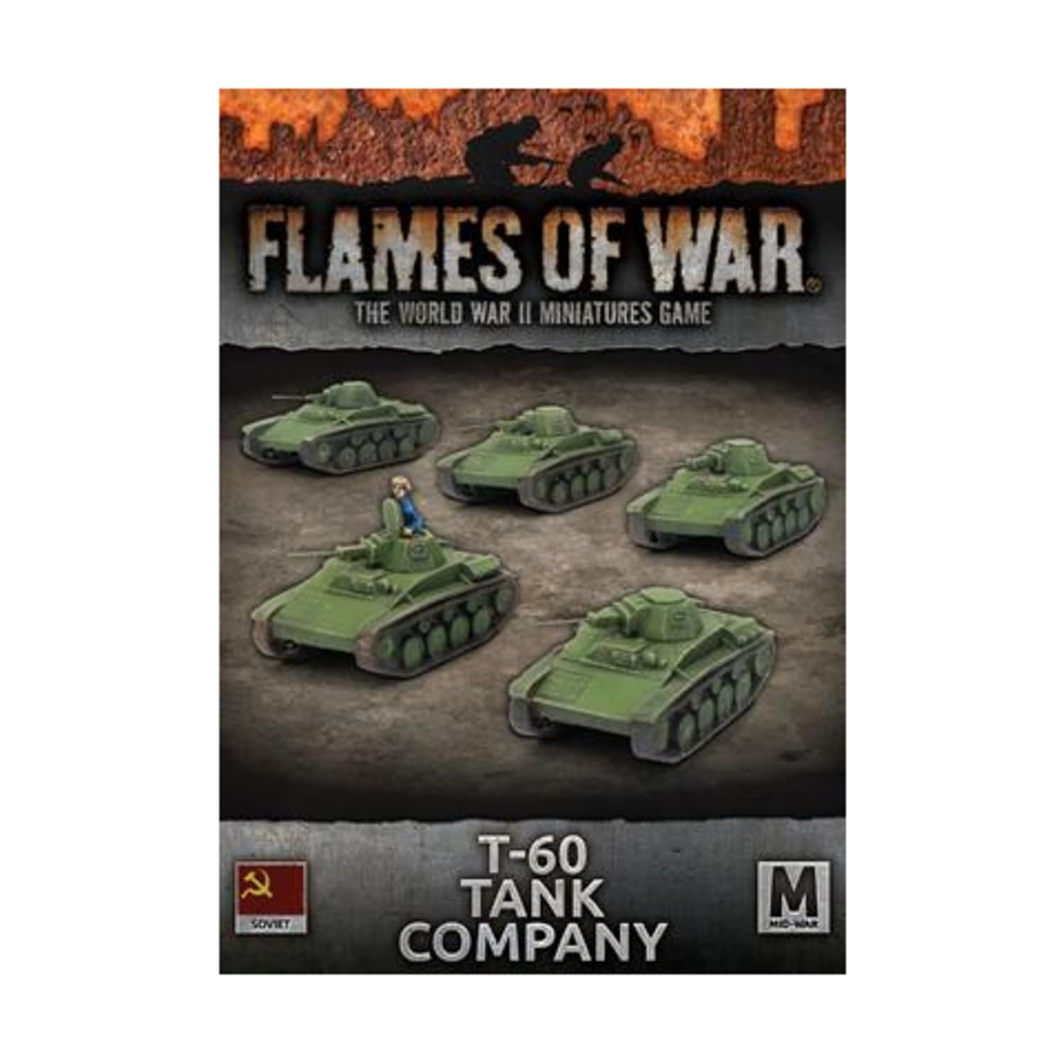 Flames of War: Mid War: Soviet: T-60 Tank Company (SBX45)