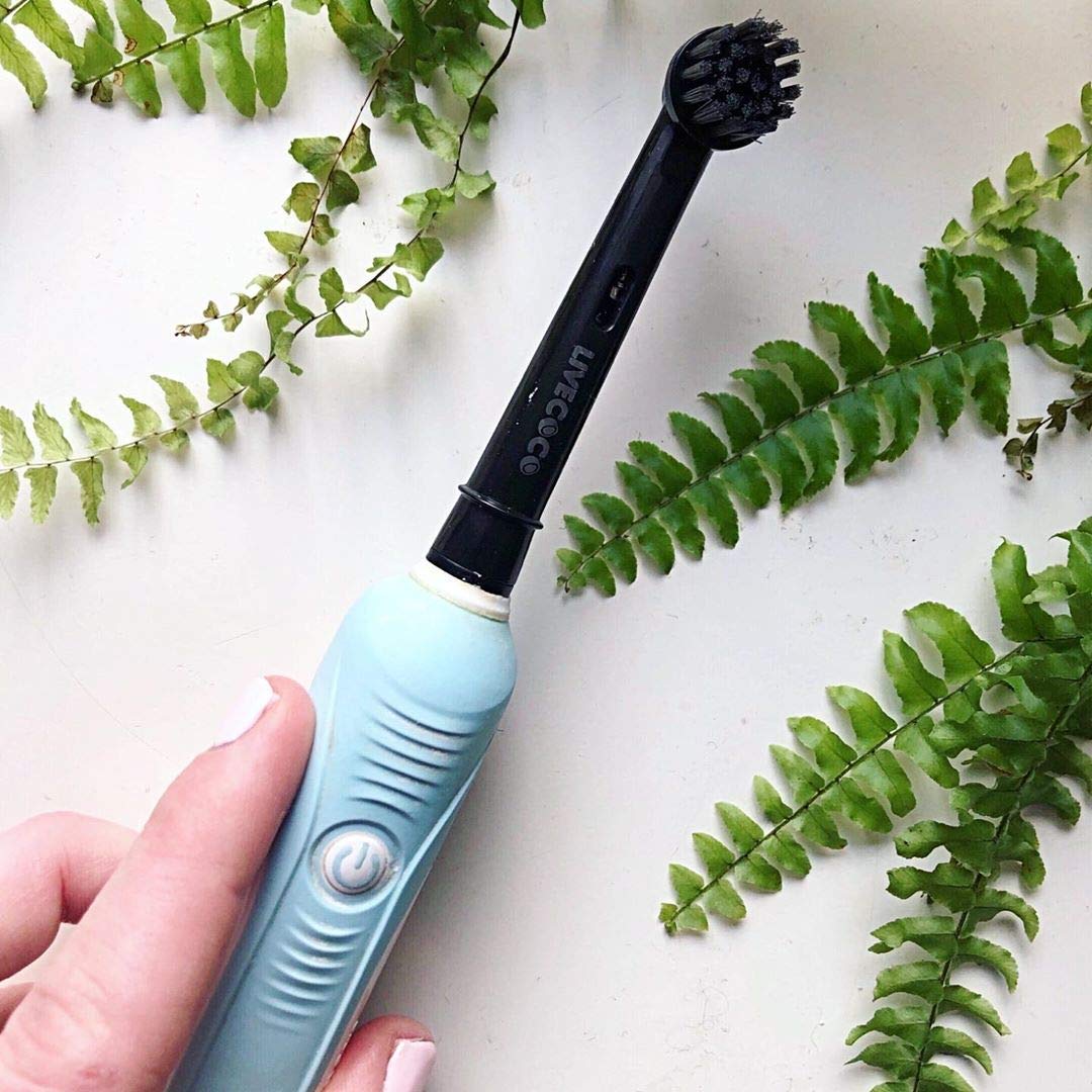 Recyclable Brush Heads, Oral-B Compatible Toothbrush Heads-Medium Bristles, Adult, Long-Lasting Bristles