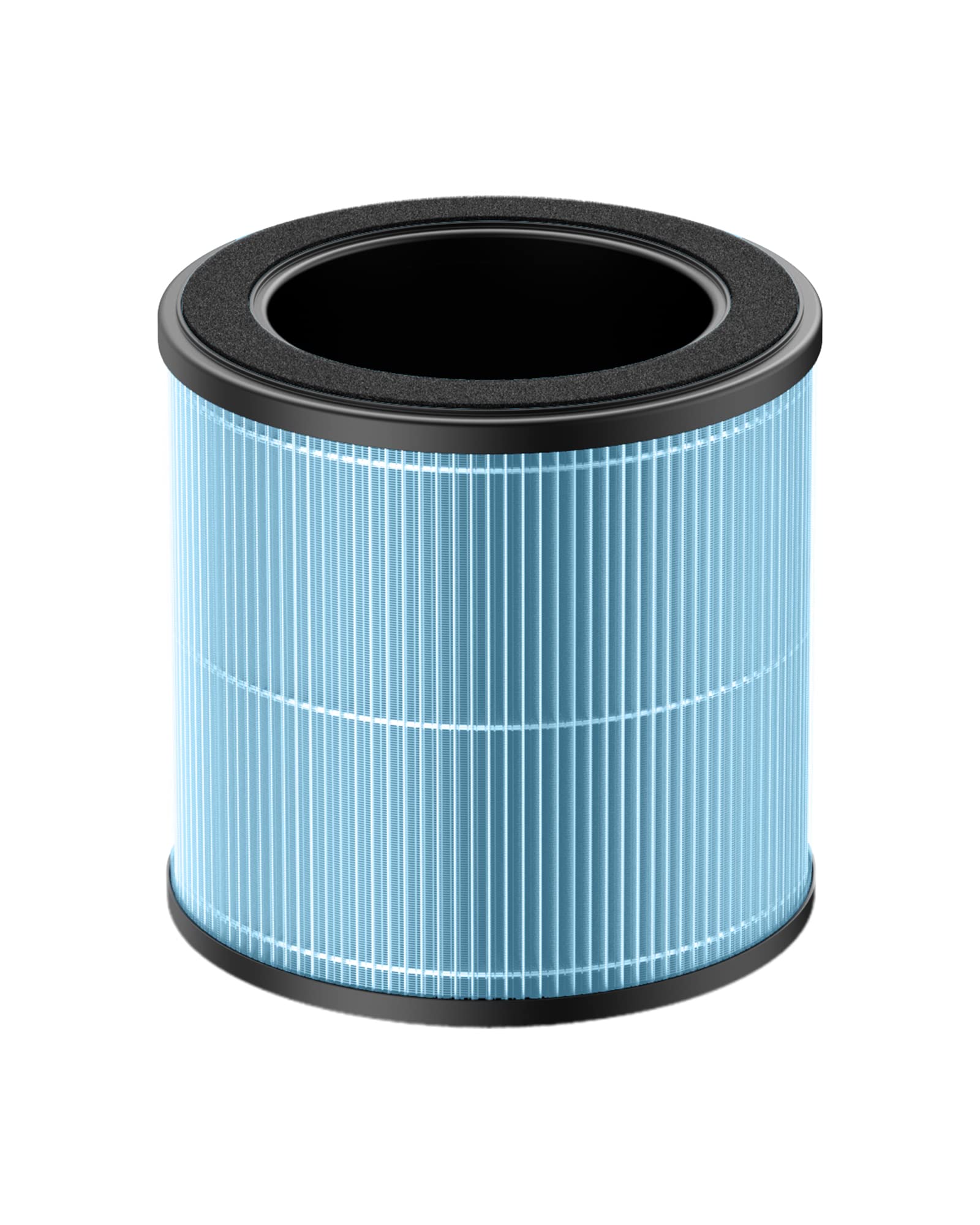 Homvana H201 Air Purifier Replacement Filter, 3-in-1 True HEPA, High-Efficiency Activated Carbon 1 Pack