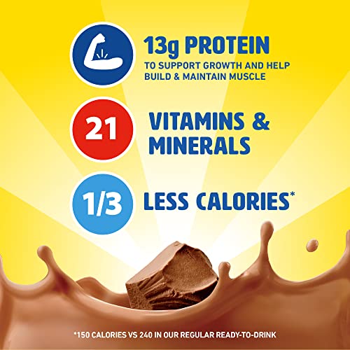 Carnation Breakfast Essentials Light Start Ready-to-Drink, Rich Milk Chocolate, 8 Fl Oz Carton (Pack of 24) (Packaging May Vary)