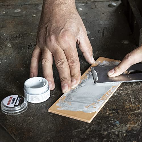 Trend Ultra Fine Mirror Paste & Premium Leather Strop, Hone and Polish Your Knives and Sharpened Tools, DWS/MP/KIT