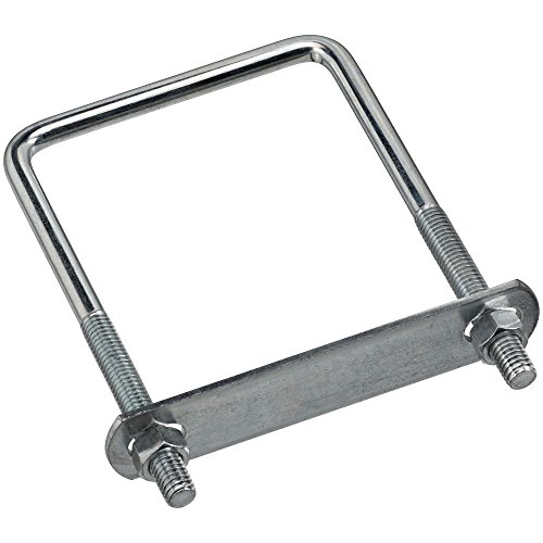 National Hardware N245-019 2192BC Lumber Size Square U Bolt in Zinc plated