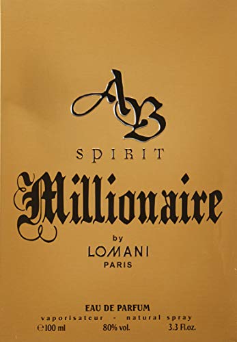 Lomani Ab Spirit Millionaire By Lomani for Men - 3.3 Oz Edp Spray, 3.3 Oz
