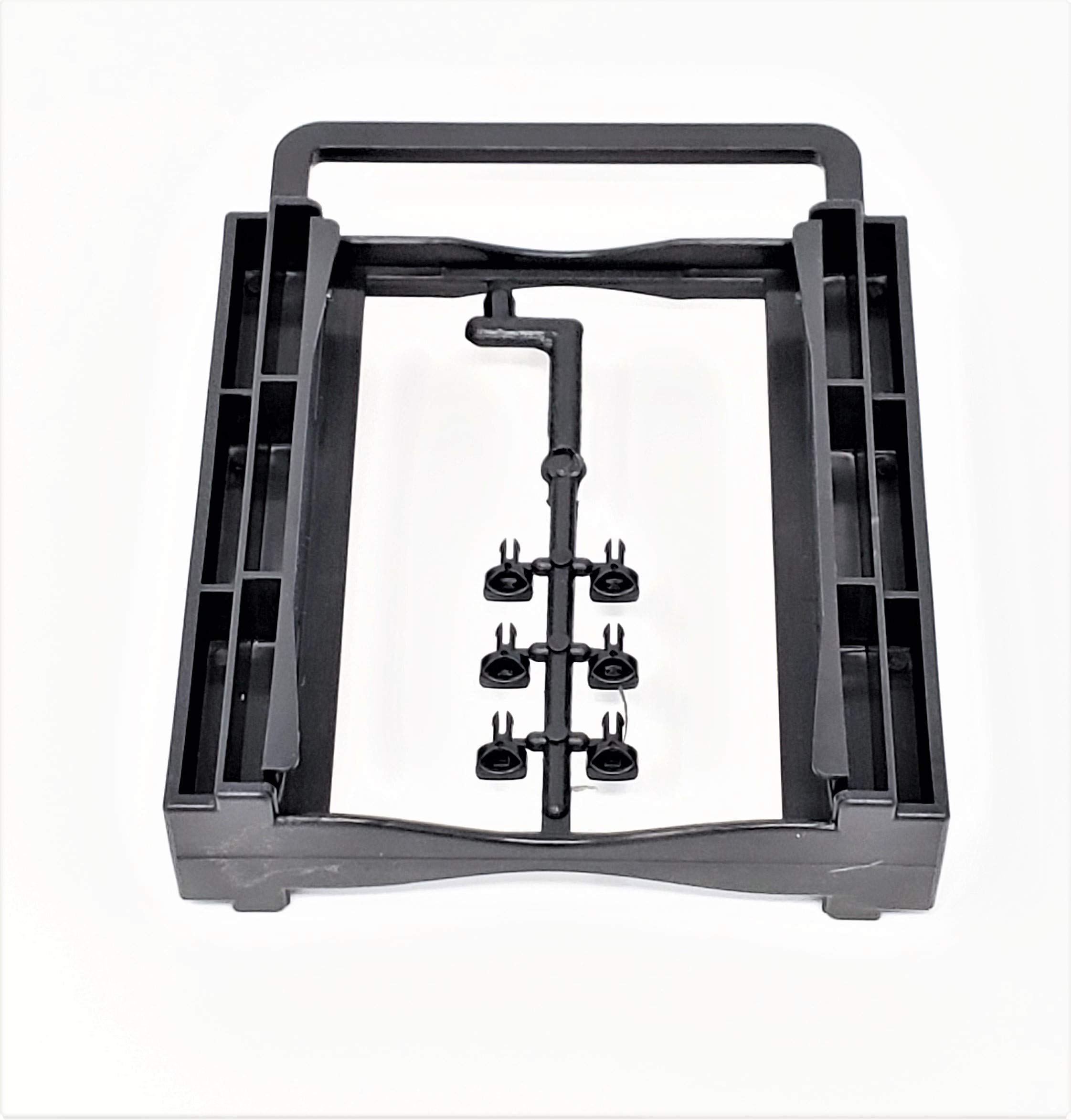 MICRO CONNECTORS Dual 2.5" Screwless HDD/SSD Mounting Bracket Kit (L02-252A)