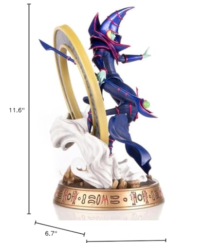 First 4 Figures Yu-Gi-Oh! Dark Magician PVC Statue (Blue Variant), 12 inches