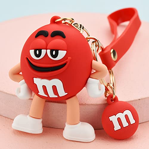 Cute Silicone Case for Samsung Galaxy Buds Live/Buds pro/Buds2 Case Wireless Bluetooth Earphone Case Protective Case Box Bag with Matching Pendant Gifts for Boys and Girls (Red)