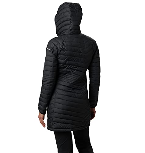Columbia Women’s Powder Lite Mid Jacket, Winter, Water Repellent, Small, Black