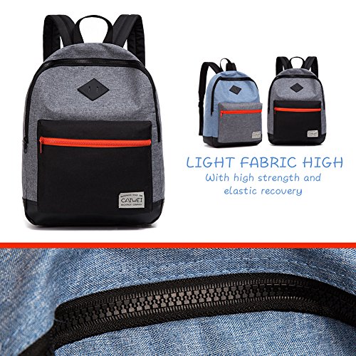 CAIWEI Fashion children's backpack (grey)