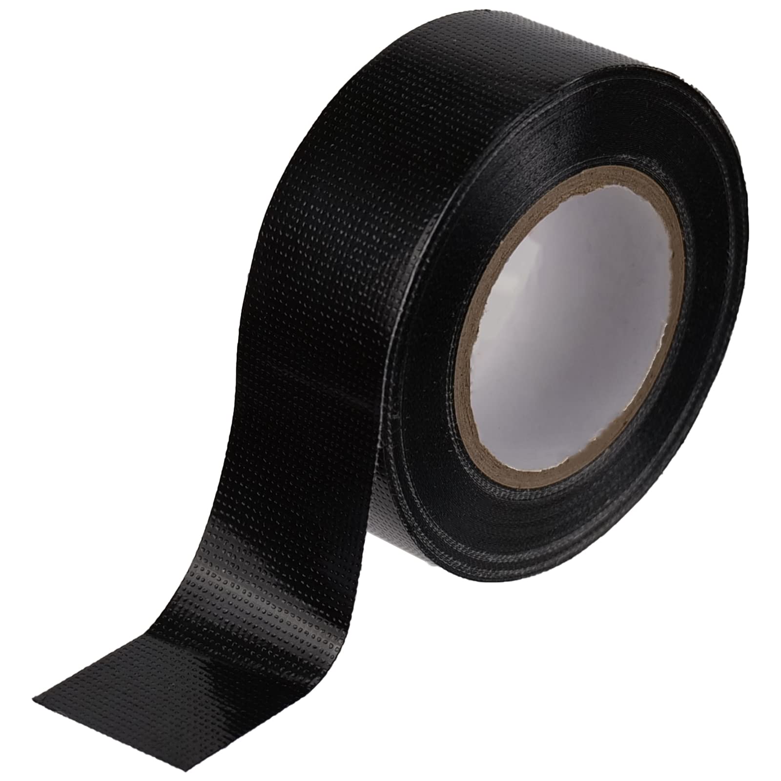 Autrends Mini Duct Tape, 1" x 10 yd Travel Size Duct Tape 1 Pack, Small Roll, Waterproof, Emergency Kit, Multi-Purpose, Tear by Hand for Indoor Outdoor Use, Repairs, Black