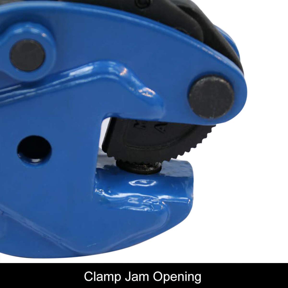 Amarite Vertical Plate Clamp, 2200lbs Plate Lifting Clamp,1T,Jaw Opening up to 0.6 inch, for Lifting and Transporting