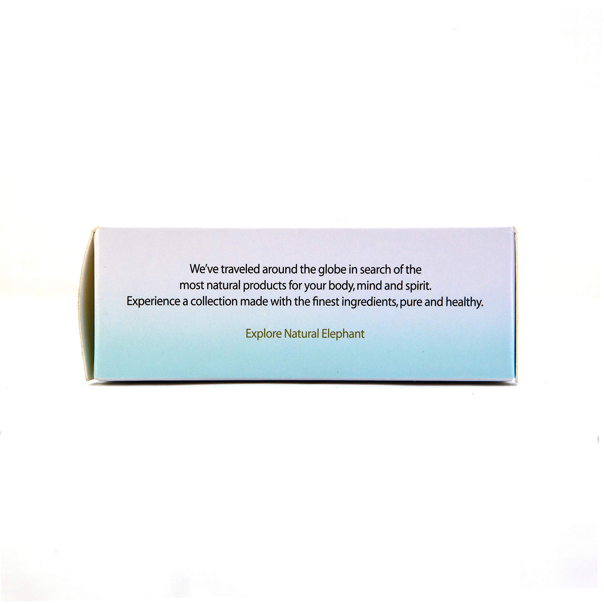 Natural Elephant Dead Sea Sulfur Soap 4.4 oz with Dead Sea Salt, Aloe Vera, Sulphur Face and Body Cleanser Bar for All Skin Types (3 Pack (13.2 oz Total))