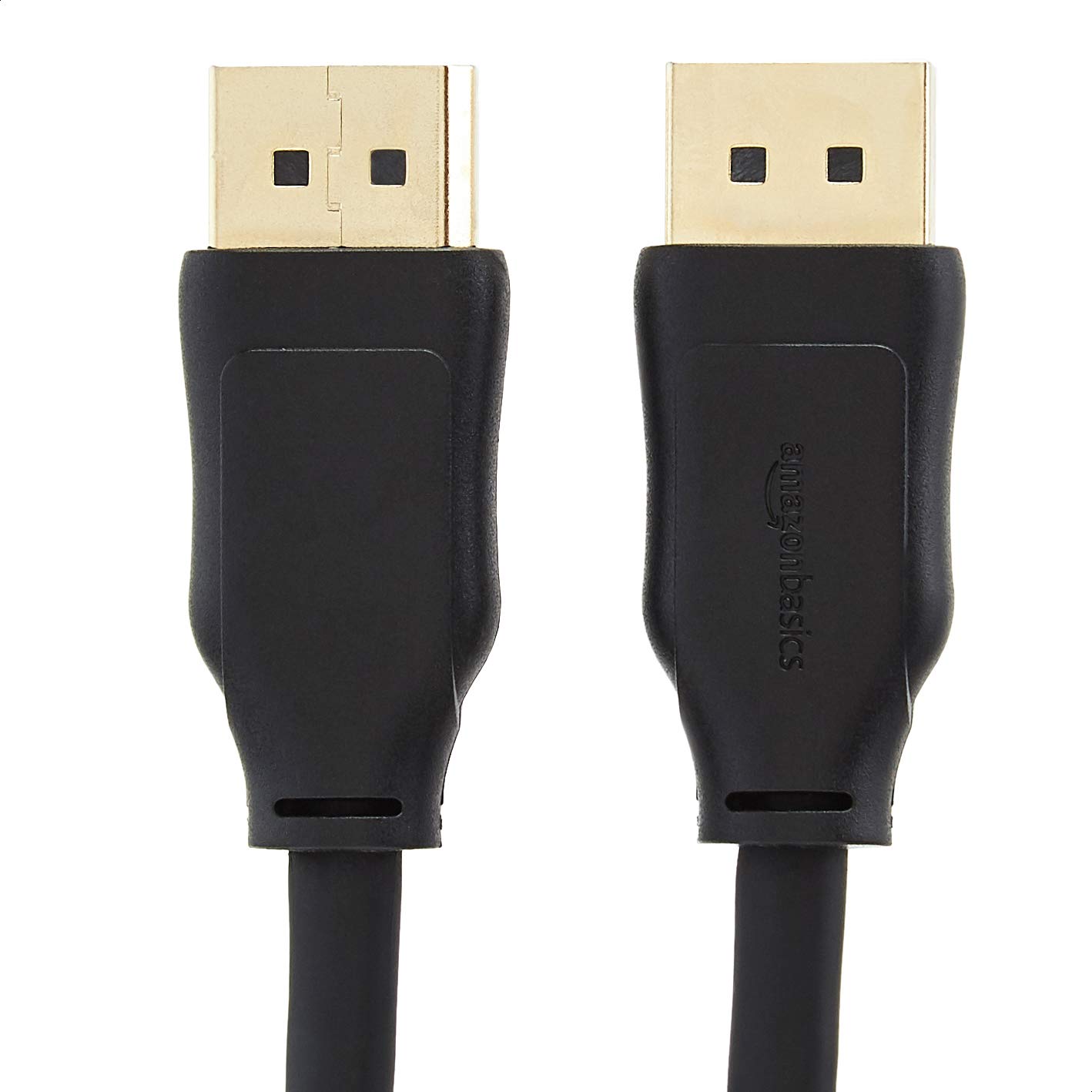 Amazon Basics DisplayPort 1.4 Cable, 32.4Gbps High-Speed, 8K@60Hz, 4K@120Hz, Dynamic HDR and 3D, Gold-Plated Plugs, 10 Foot, Black