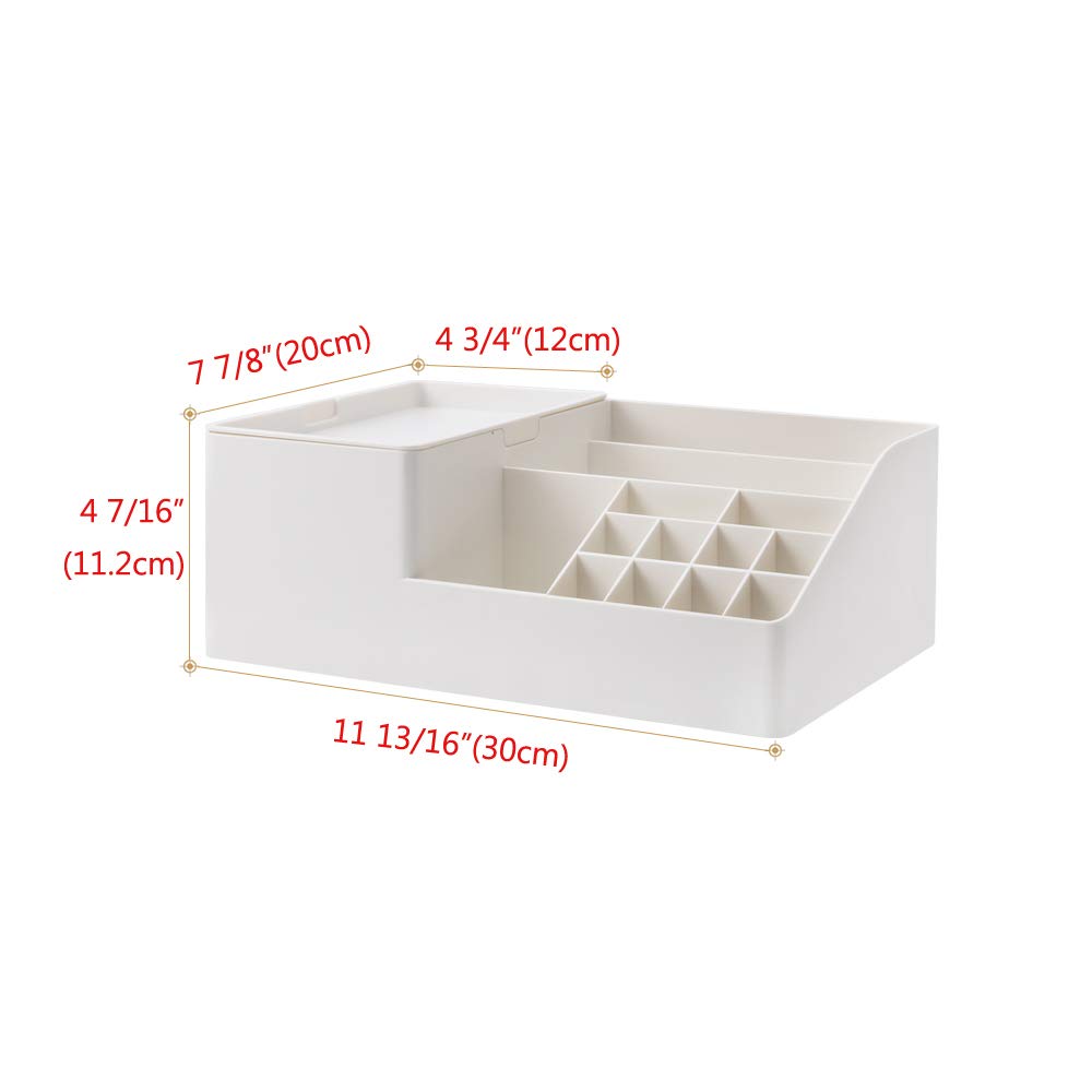Poeland Cosmetic Storage Box Makeup Organizer Cabinet and Vanity Organizer