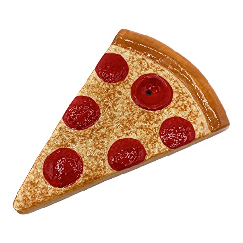 Butt Bat Ceramic Pizza Slice for Home or Restaurant Decoration and Display