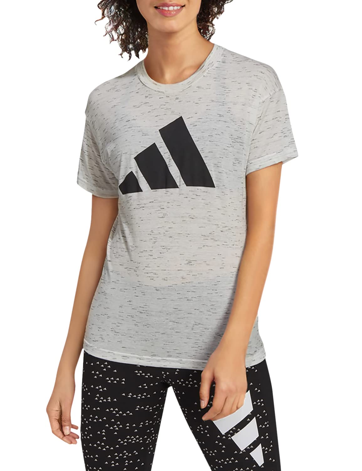 adidas womens FARM Crop Tank Wild Teal/Clear Mint Small