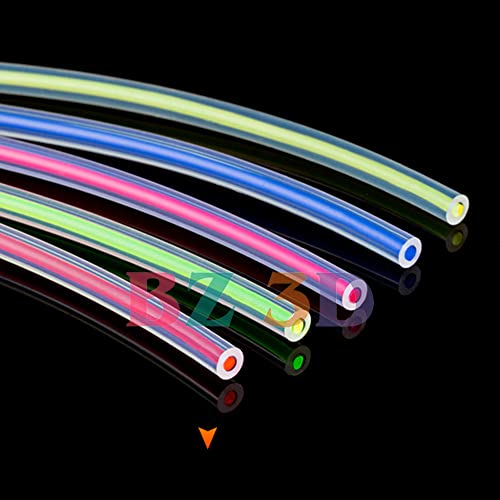 BZ 3D 3M PFA Teflon Bowden Tube 260 Celsius High Temperature Transparent PTFE tubing 2 X 4mm for 1.75mm Filament for Ender 3 CR-10 MK3 MK3S Mega 3D Printer ect.(PFA)