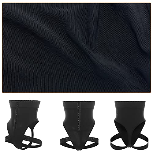 FEELJAM Cuff Tummy Trainer Exceptional Shapewear,Women's Cuff Tummy Trainer with Butt Lift (Black, 5XL)