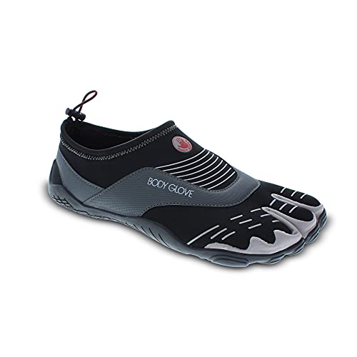 Body Glove Mens Water Shoes | 3T Cinch Mens Barefoot Water Shoes - Quick-Dry Durable Mens Beach Shoes Swim Shoes Aqua Shoes Slip-On