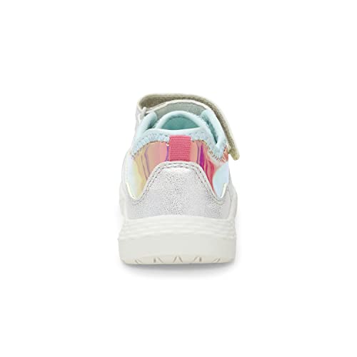 carter's Girls Stevie Athletic Sneaker, Grey, 7 Toddler