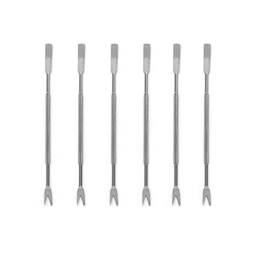 DOITOOL Metal Forks Metal Forks Metal Forks 12pcs Seafood Crackers Tools Crab Leg Tools Stainless Steel Seafood Crackers Forks Nut Set Household Tool Set Household Tool Set Household Tool Set