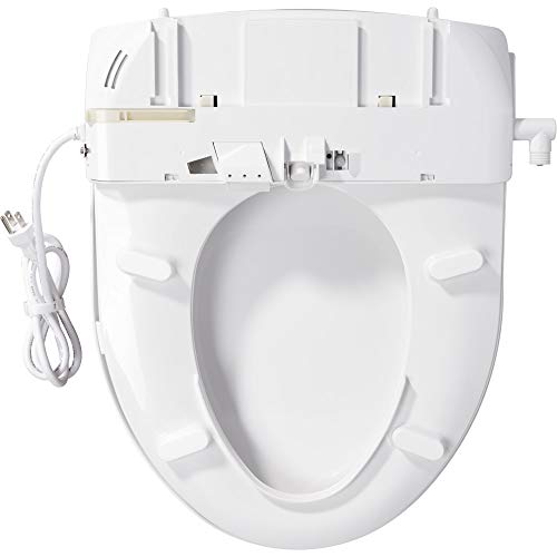 Bemis B1980NL 000 Renew Plus Heated Bidet Cleansing Spa with Warm Air Dryer, 3 Wash Functions and iLumaLight Night Light, ELONGATED, White