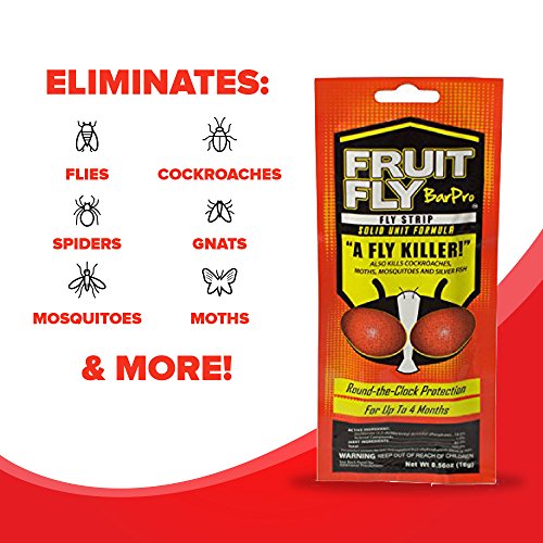 Fruit Fly BarPro β 4 Month Protection Against Flies, Cockroaches, Mosquitos & Other Pests. Fly Traps for Indoors. Better Than a Fly Trap. Better Than Fly Traps Outdoor. Better Than Mosquito Zapper