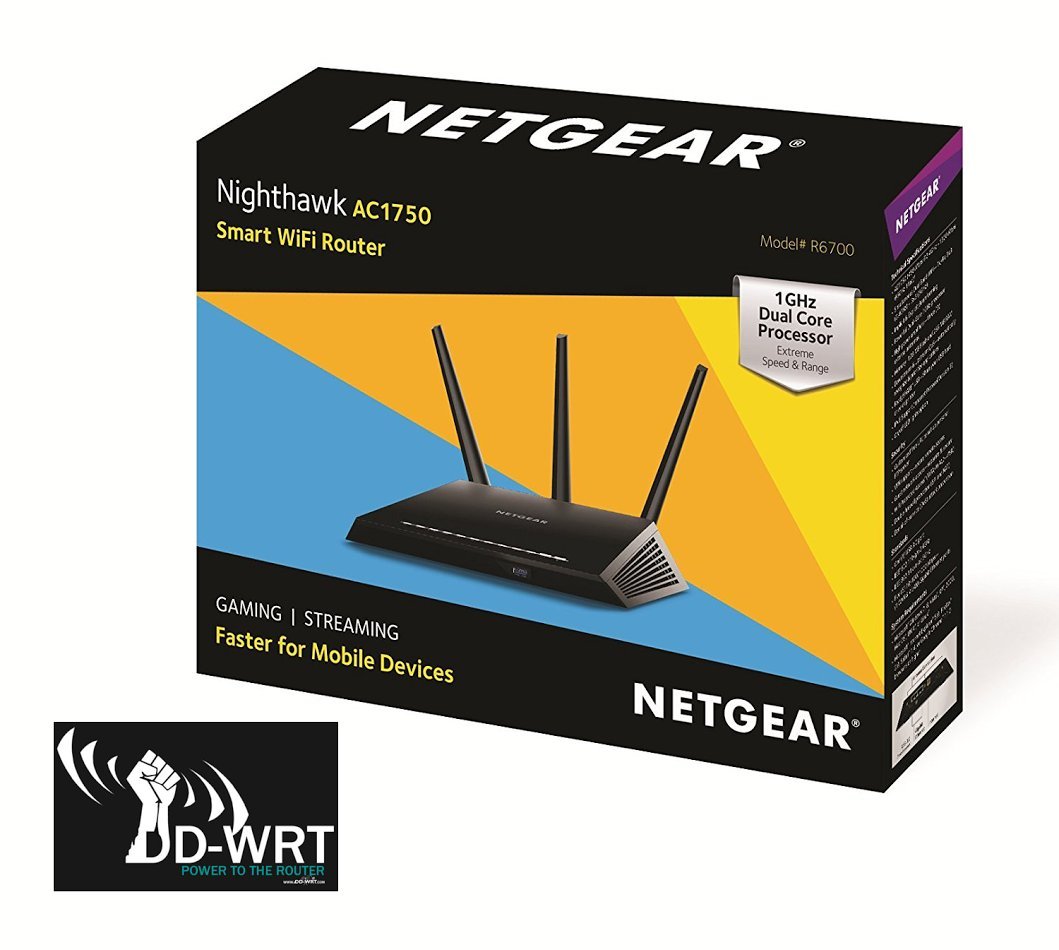 DD-WRT Netgear Nighthawk R6700 AC1750