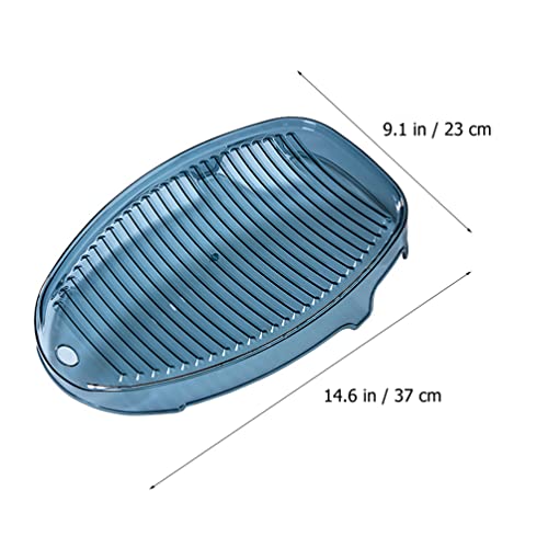 Cabilock Clothes Scrubbing Board Compact Washer Washing Washboard Non- Skid Washboard Home Scrubbing Board Socks Underwear Washing Board Laundry Supply (Blue) Manual Washing Machine