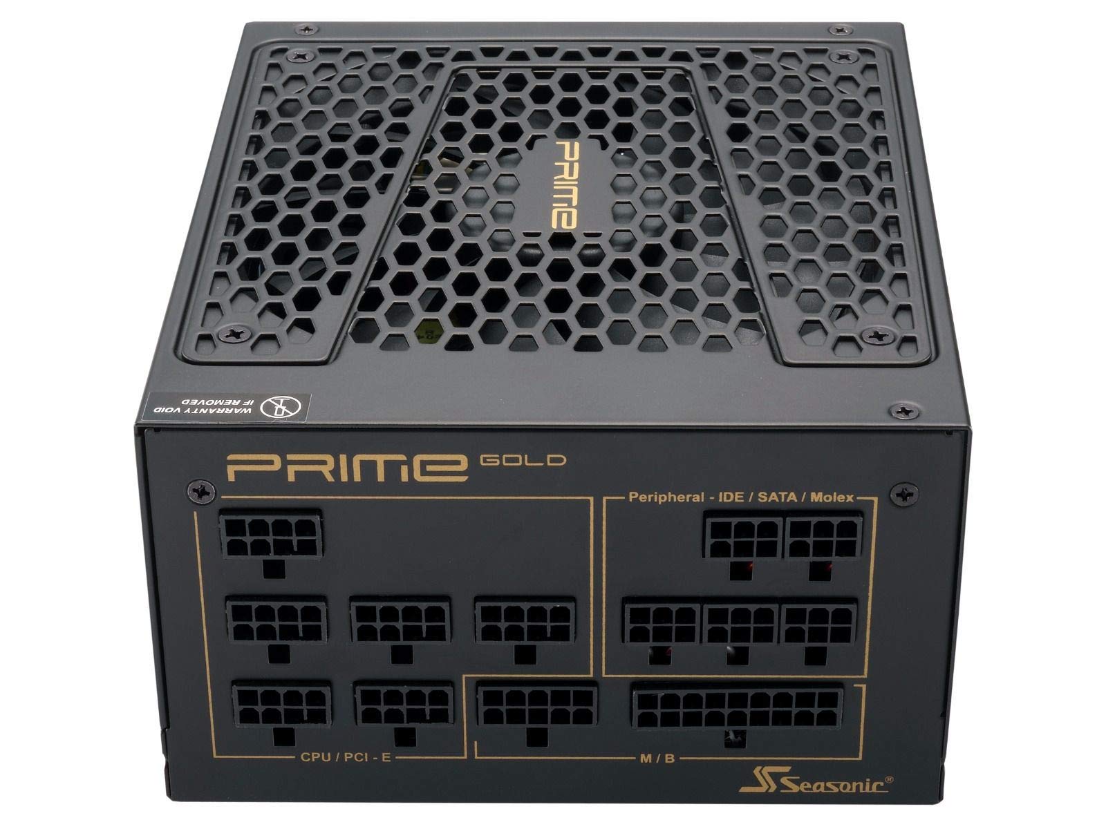 Seasonic PRIME GX-1300 | 1300W | 80+ Gold | Full Modular | ATX Form Factor | Low Noise | Premium Japanese Capacitor | 12 Year Warranty | Nvidia RTX 30/40 Super & AMD GPU Compatible (Ref. SSR-1300GD)