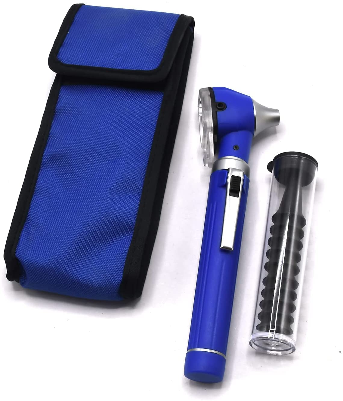 OdontoMed2011 LED Pocket Mini Otoscope Set Blue Color ODM