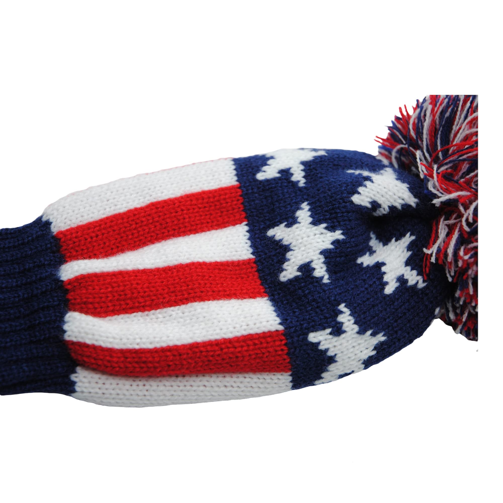 Advantage-You American Flag Golf Club Head Cover Red White & Blue