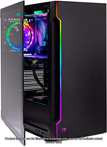 Skytech Shadow Gaming Computer PC Desktop – Intel Core i5 9400F 2.9GHz, GTX 1660 6G, 500GB SSD, 8GB DDR4 3000MHz, RGB Fans, Windows 10 Home 64-bit, 802.11AC Wi-Fi
