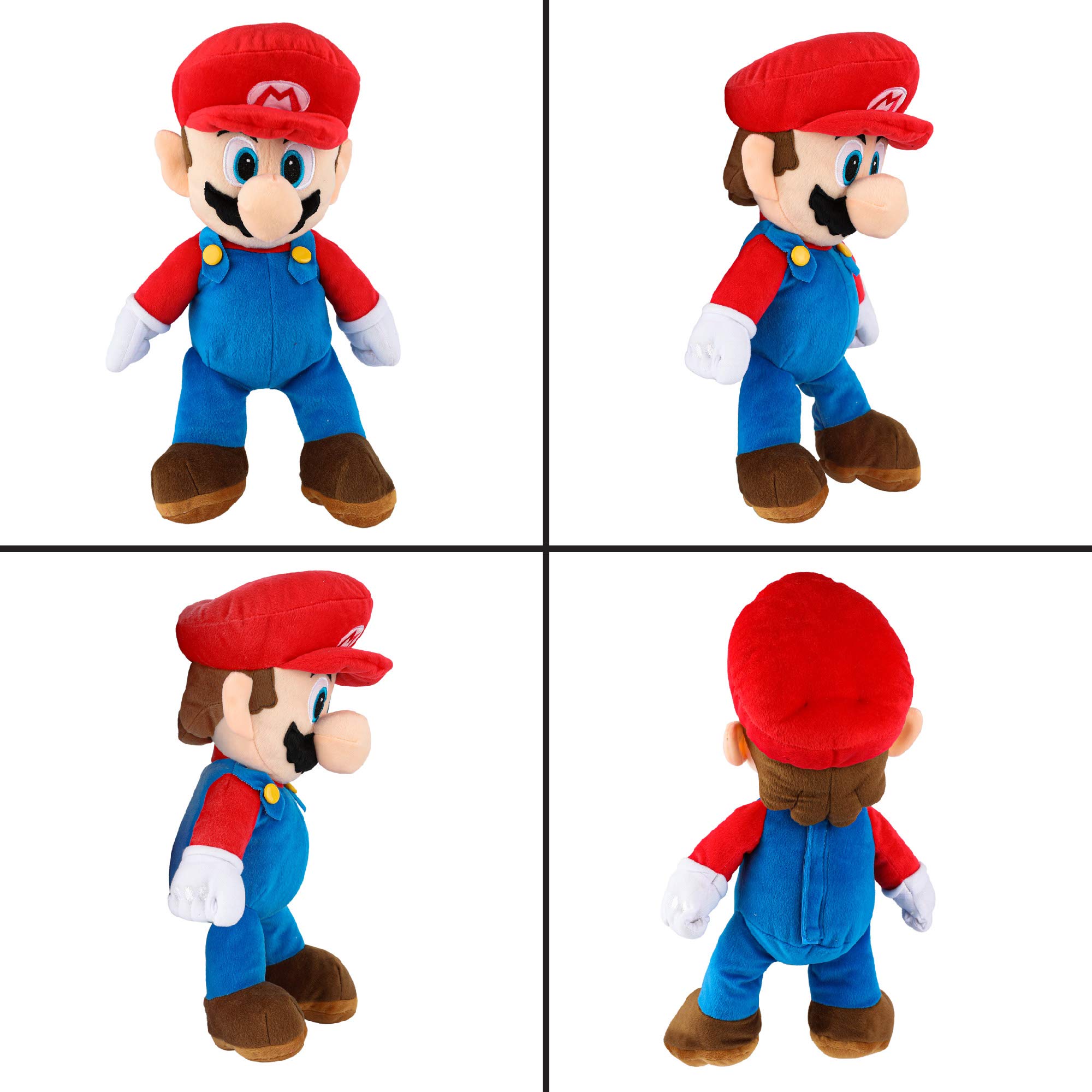 Franco Kids Bedding Soft Plush Mini Cuddle Pillow Buddy, One Size, Super Mario,PC1338