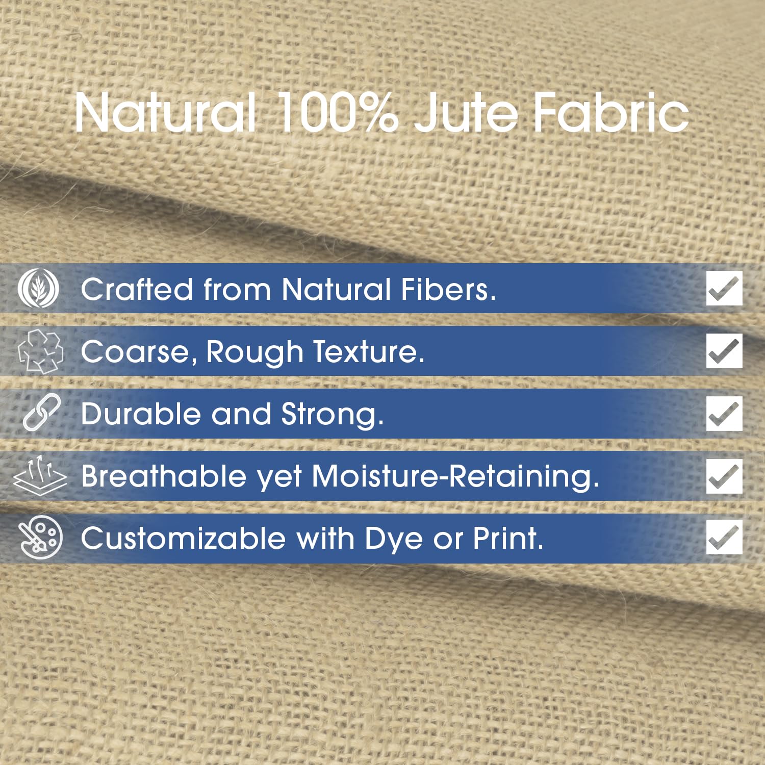 Pico Textiles 40” Wide Burlap - 1 Yard, (3 Feet) - Premium Natural Burlap Fabric, Sold by The Yard - Great for Weddings, Home Crafts, Garden Fabric, Burlap Table Runner, Burlap Tablecloth and More