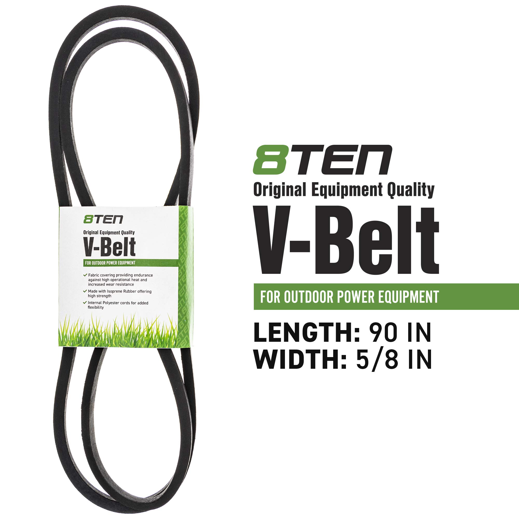 8TEN PTO Belt for AYP Husqvarna Jonsered 48 inch Deck GTH 2248 2548 250 YTH 1848XP LT19A Lawn Tractors 532174368