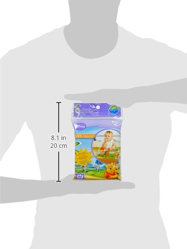 Disney Winnie The Pooh Table Topper Disposable Stick-on Placements in Reusable Package, 50 Count, Basic (10165)