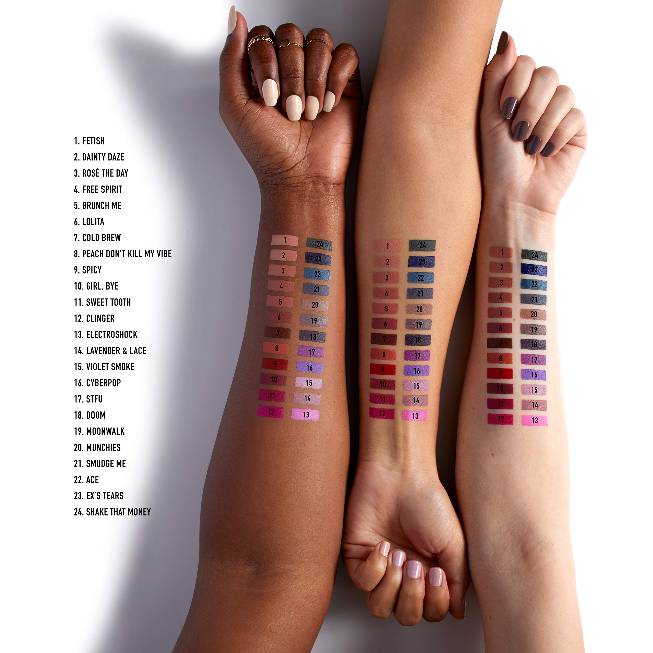 NYX PROFESSIONAL MAKEUP Suede Matte Lipstick, Vegan Formula - Cold Brew (True Brown)
