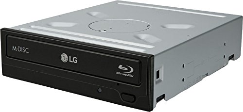 LG WH16NS40K 16X Blu-ray BDXL M-DISC DVD CD Internal Writer Drive Bundle with Free Cyberlink Media Suite 10 + SATA Cable