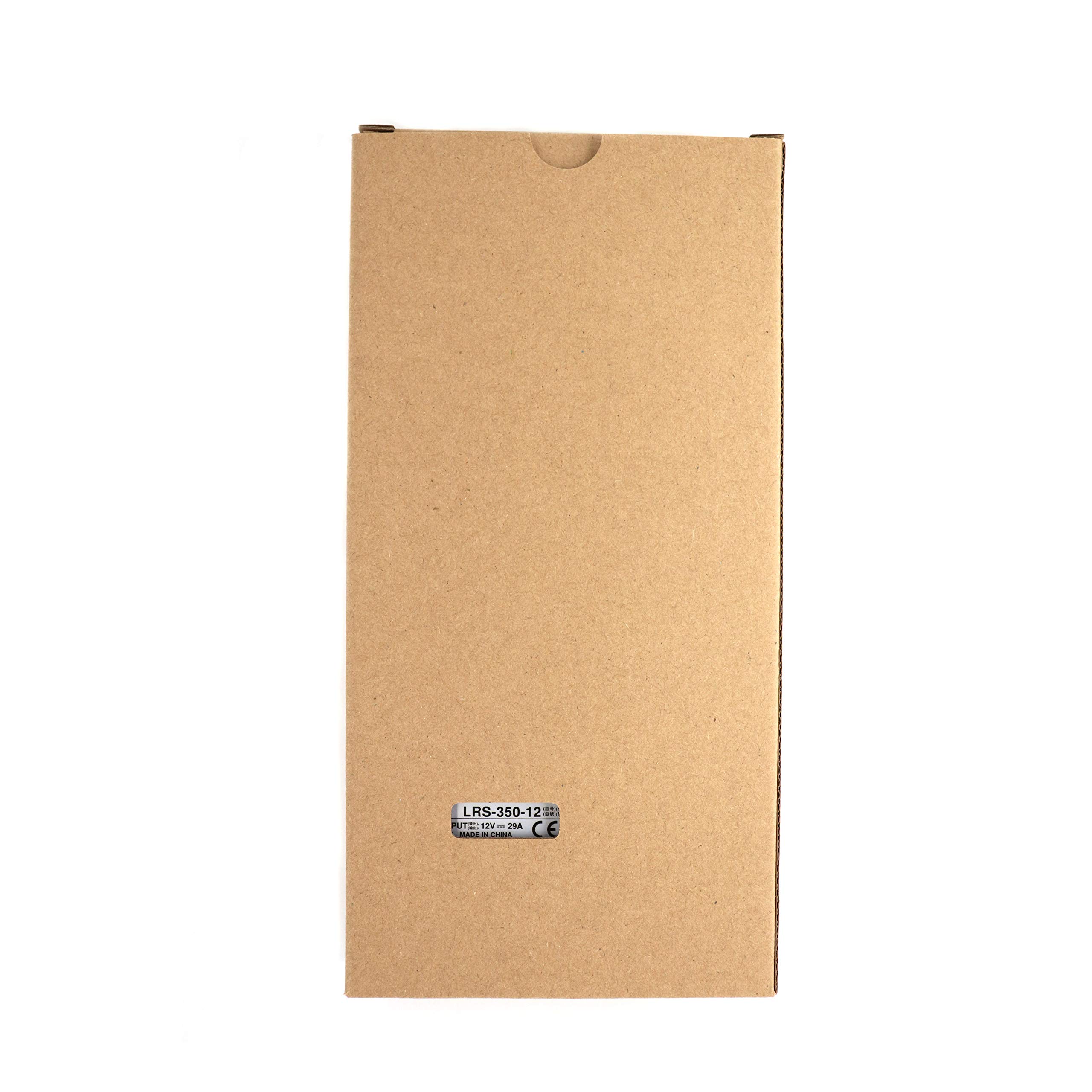 MEAN WELL LRS-350-12 Switching Power Supply 348W 12V 29Amp Single Output (LRS Series 350W 12V) for LED Project