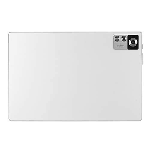 Airshi 10.1 Inch Tablet, Unlocked 4G Tablet PC White 100β240V Octa Core for Student Office Home (US Plug)