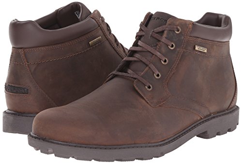 Rockport Men's Storm Surge Water Proof Plain Toe Boot Tan 12 W (EE)-12 W